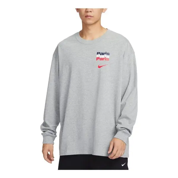 Nike Paris Saint-germain Legend Long Sleeve T-shirt - Grey