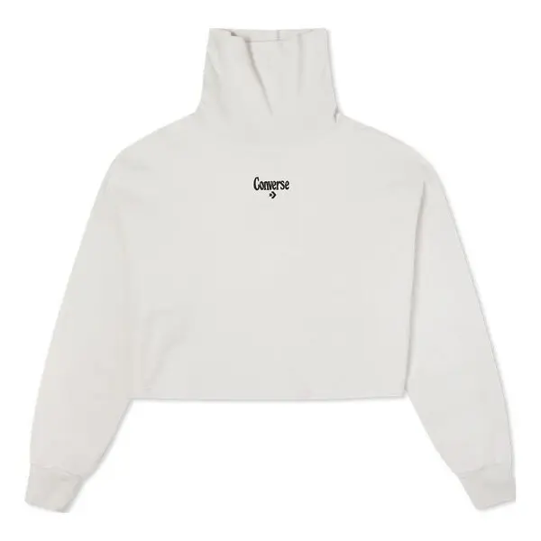 CONVERSE High Neck Mock Crew