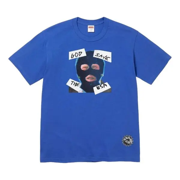 Supreme Ss26 God Save Us T-shirt - Royal