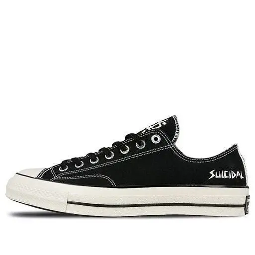 CONVERSE Suicidal Tendencies X Chuck 70 Ox Low Top Sneakers - Black