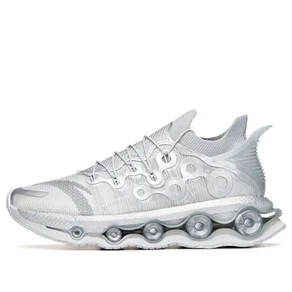 ANTA Energy Running Series Athletic Sneakers - Silver/white