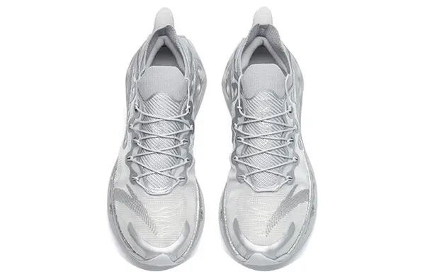 ANTA Energy Running Series Athletic Sneakers - Silver/white