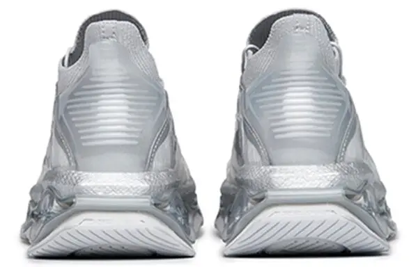 ANTA Energy Running Series Athletic Sneakers - Silver/white
