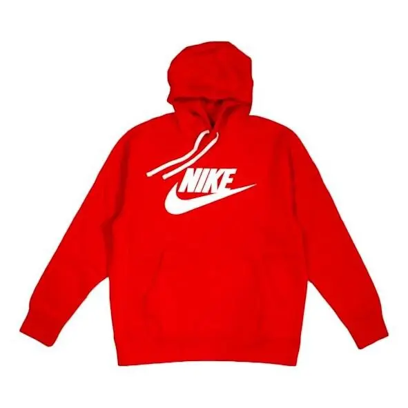 Nike Club Fleece Hoodie - Red