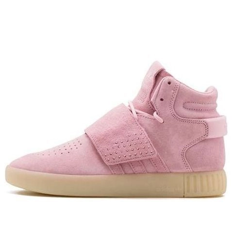 Adidas Tubular Strap High-top Sneakers - Pink