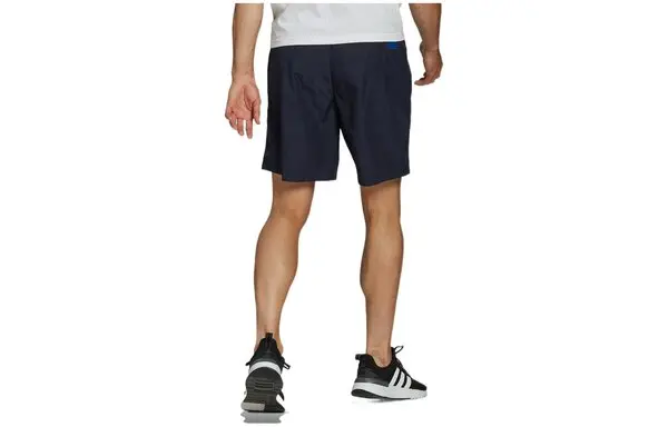Adidas Solid Color Logo Straight Casual Sports Shorts