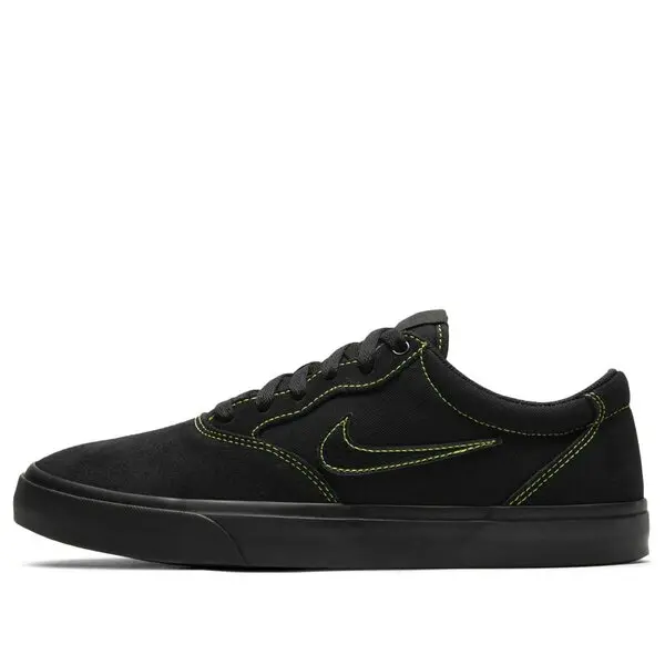 Nike Chron Slr Low Top Sneakers - Black/green
