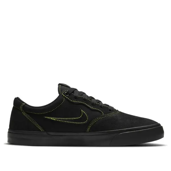Nike Chron Slr Low Top Sneakers - Black/green