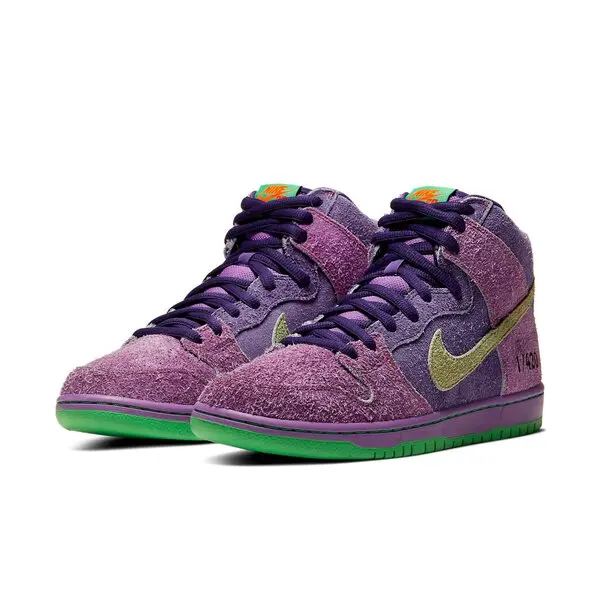 Nike Dunk High Pro "reverse Skunk - Purple