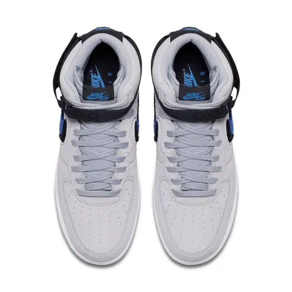 Nike Force 1 High '07 Lv8 'chenille Swoosh Wolf Sneakers