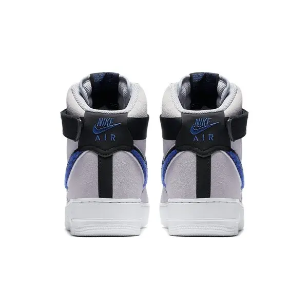 Nike Force 1 High '07 Lv8 'chenille Swoosh Wolf Sneakers