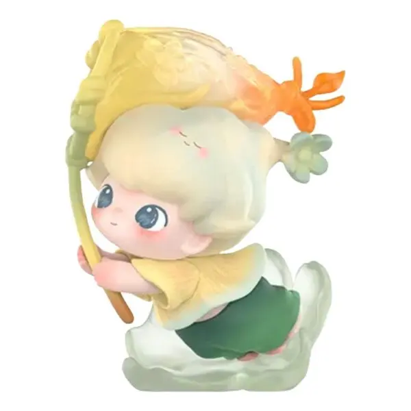 POP MART Dimoo Moments In Boom Series Figure "catching Spring - Multi-color