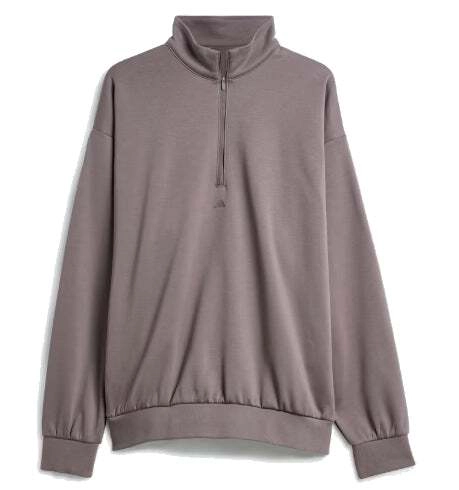 Adidas Basketball Half-zip Sweatshirt - Brown