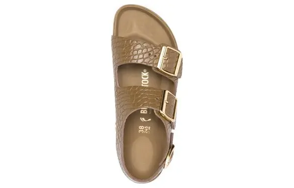 BIRKENSTOCK Milano Embossed Leather Narrow Fit Sandals