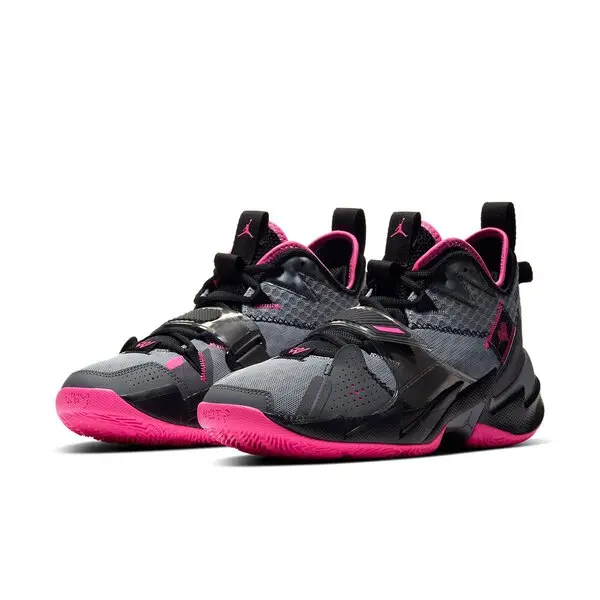 JORDAN Why Not Zer0.3 "heartbeat" High Top Sneakers - Black