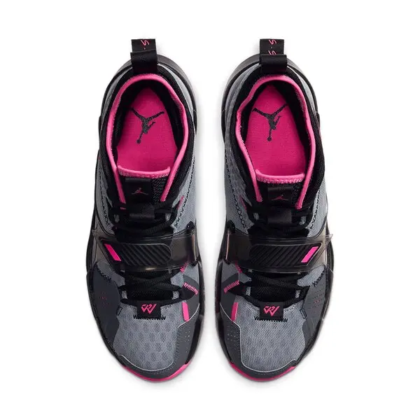 JORDAN Why Not Zer0.3 "heartbeat" High Top Sneakers - Black