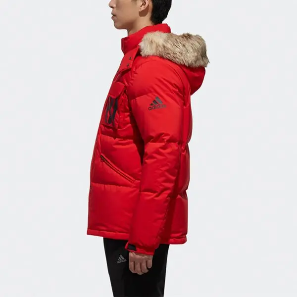 Adidas Down Puffa 3str Hooded Jacket