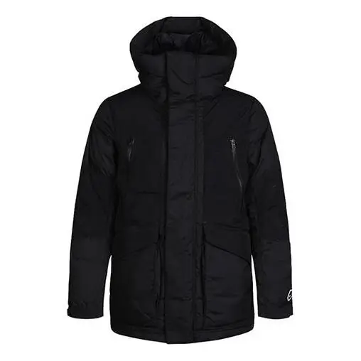 Nike Down-fill Hooded Jacket - Black
