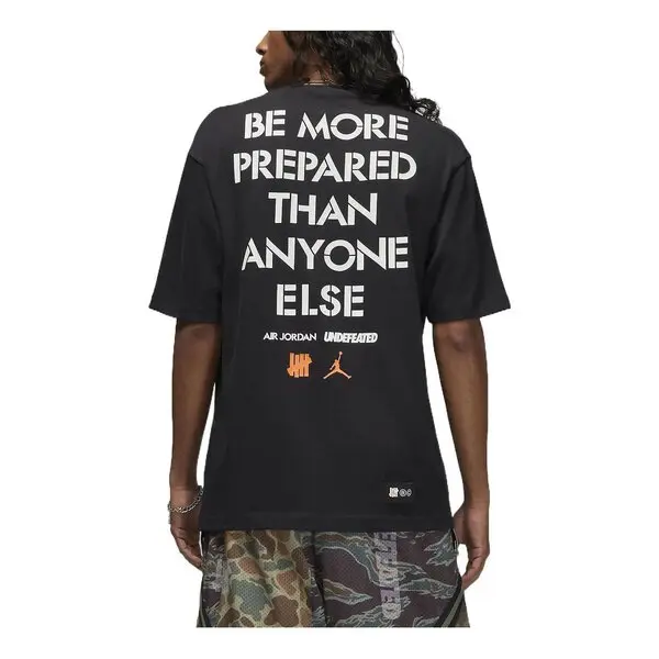 JORDAN X Undefeated T-shirt - Black