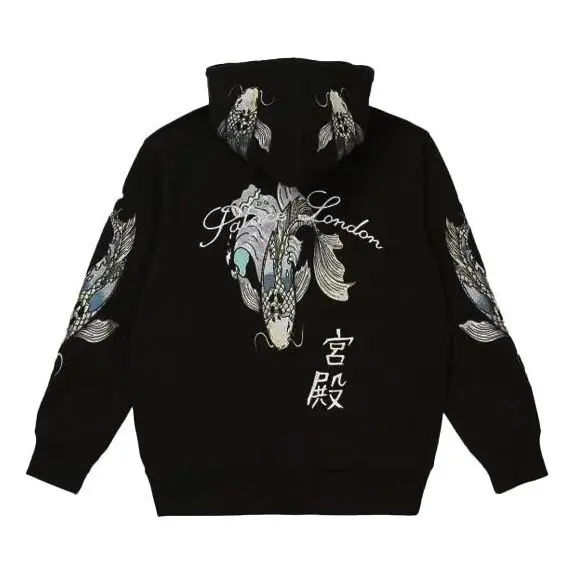 PALACE Fw21 Carp Zip Hood Jacket - Black