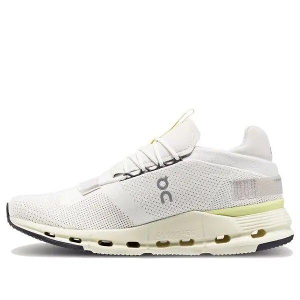 On Cloudnova Sneakers - Undyed/white/seedling