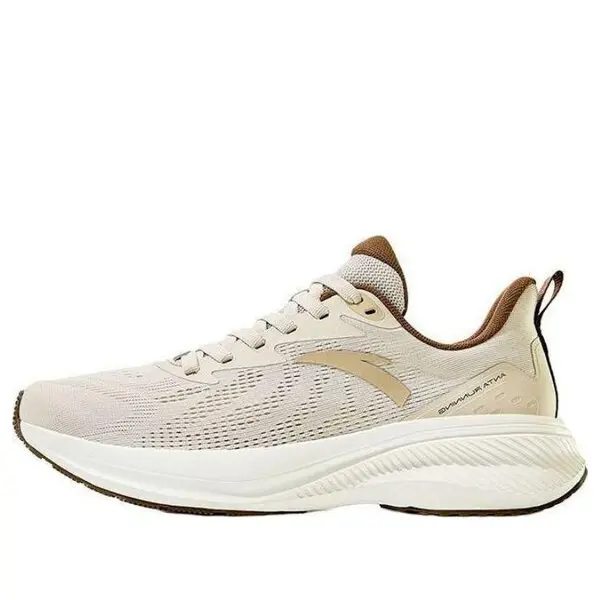 ANTA Run Series Sneakers - Beige/white/brown