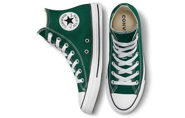 CONVERSE Chuck Taylor All Star High Top Sneakers - Green/white