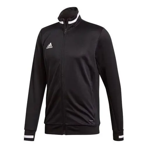 Adidas Zippered Track Jacket - Black