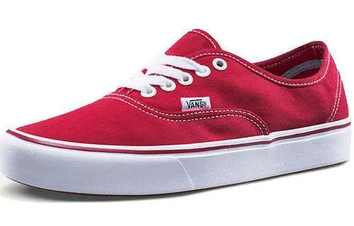 VANS Comfycush Authentic Sneakers - Red