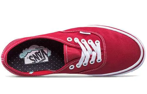 VANS Comfycush Authentic Sneakers - Red
