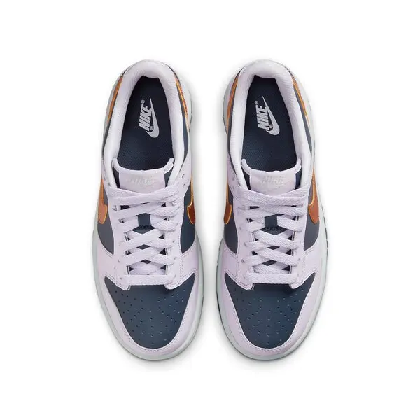 Nike Dunk Low Se "copper Swoosh" Casual Lace-up Sneakers