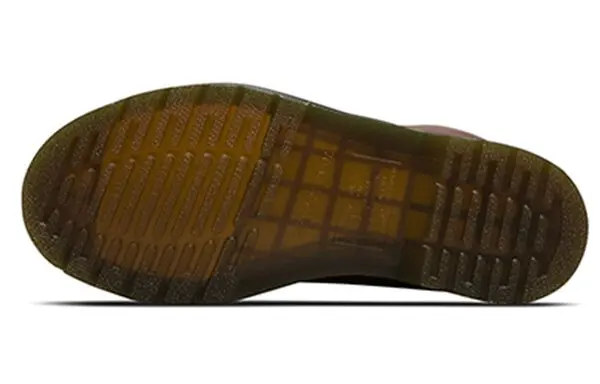 Dr. Martens 1460 Smooth Leather Lace Up Boots - Brown