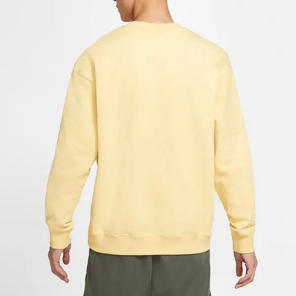 Nike Swoosh Sportswear French Terry Sweatshirt - Yellow