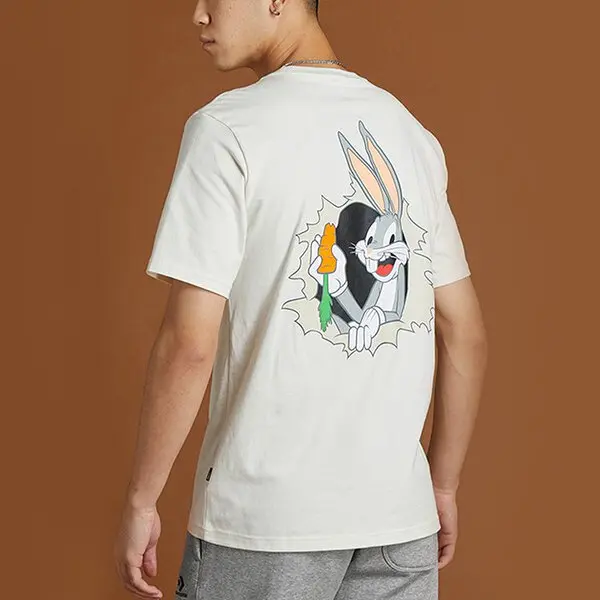CONVERSE X Bugs Bunny Graphic T-shirt Asia Sizing - White