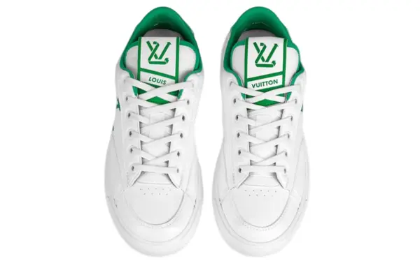 LOUIS VUITTON Charlie Sneakers - White/green