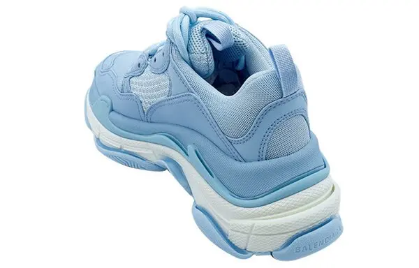 Balenciaga Triple S Sneaker - Light Blue