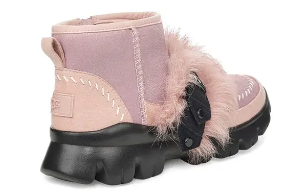 UGG Fluff Punk Ankle Boots