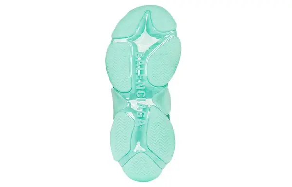 Balenciaga Triple S Sneaker Clear Sole - Mint