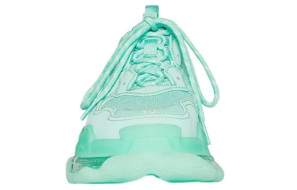 Balenciaga Triple S Sneaker Clear Sole - Mint