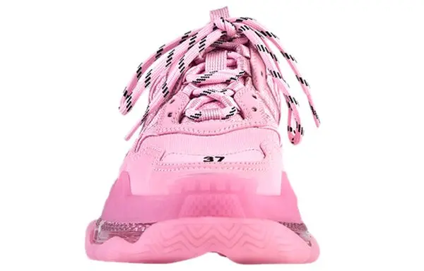 Balenciaga Triple S Clear Sole Sneakers - Pink