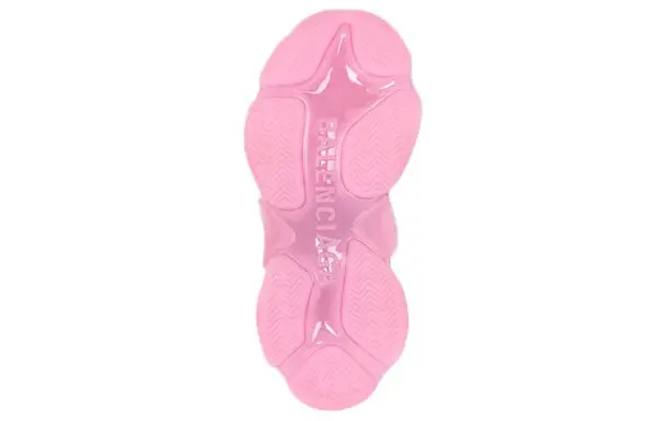 Balenciaga Triple S Clear Sole Sneakers - Pink