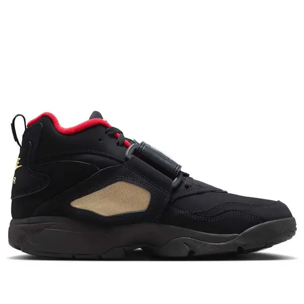 Nike Diamond Turf Proto '92 High Top Sneakers - Black/white/fire Red