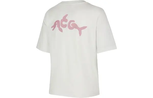 Nike Dolphin Printing Sports Round Neck Short Sleeve