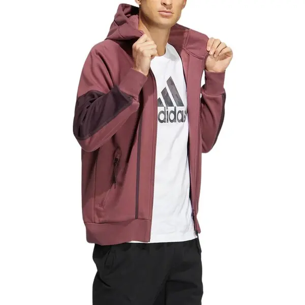 Adidas Logo Zip-up Hoodie