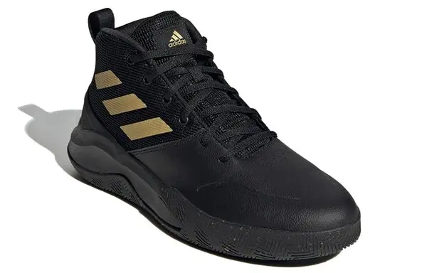 Adidas Ownthegame Matte Gold High Top Sneakers