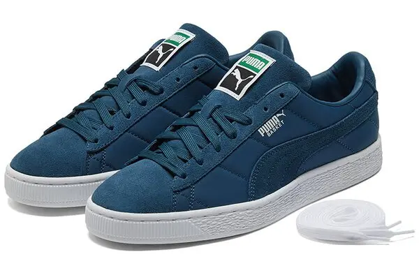 PUMA Basket Sneakers - Blue/white