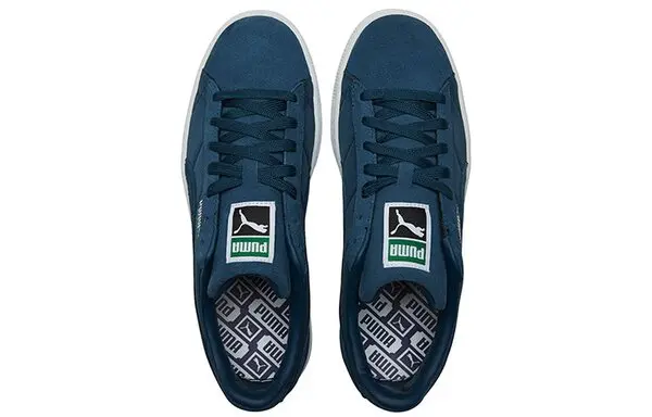 PUMA Basket Sneakers - Blue/white