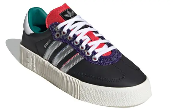 Adidas Sambarose Sneakers With Metallic Accents