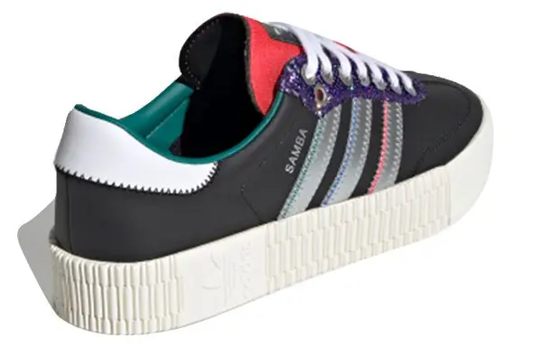 Adidas Sambarose Sneakers With Metallic Accents