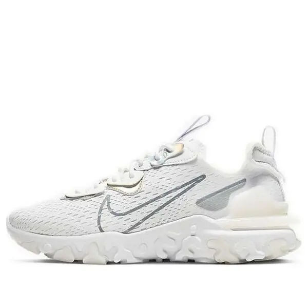 Nike React Vision 'white Iridescent' Sneakers - White/particle Grey